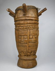 Yoruba 'Igbin' Drum (B) - Hartenberger World Musical Instrument Collection